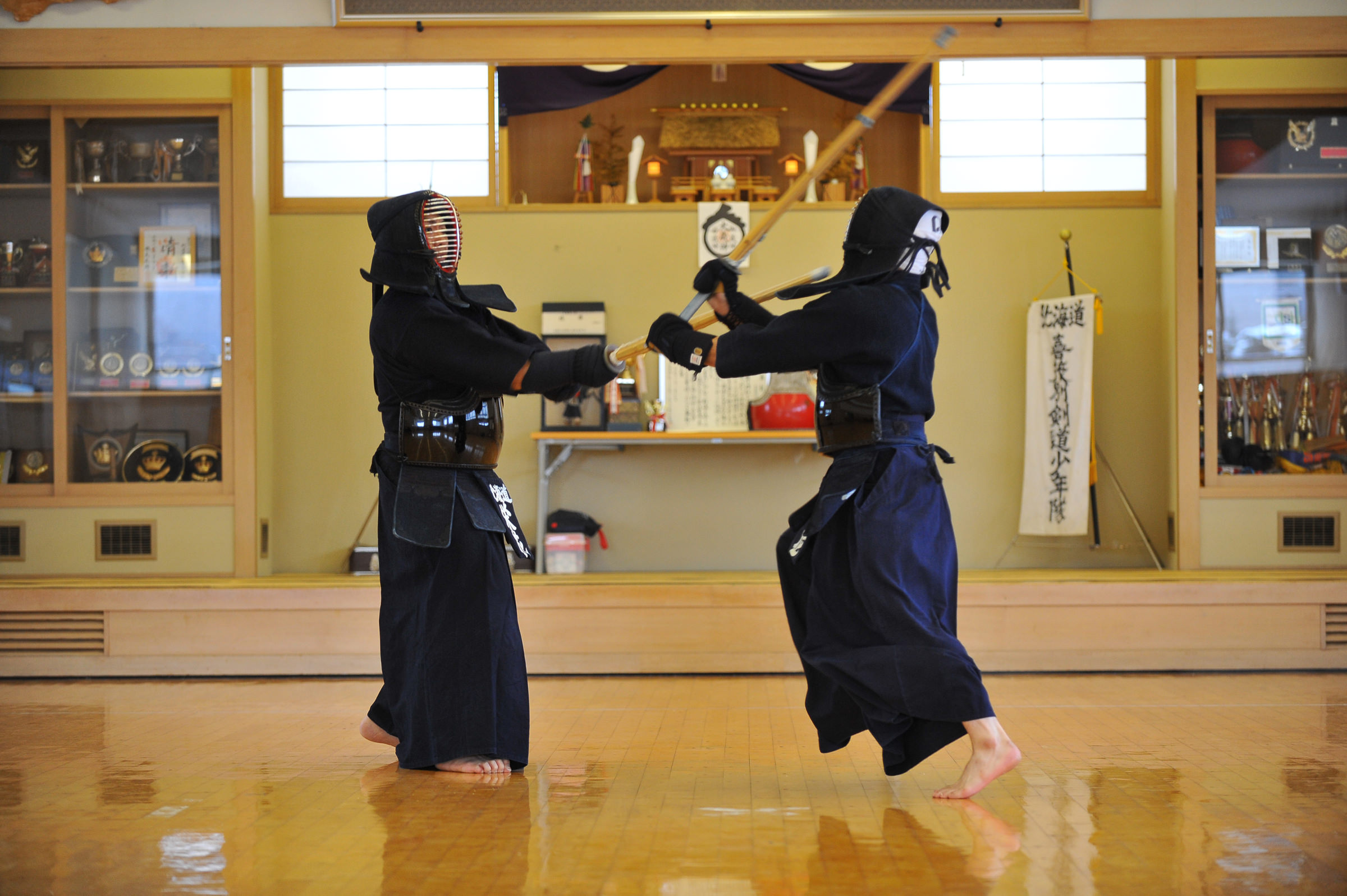Nostalgic practice interview -Hideyuki Eiga and Naoki Eiga | Kendo ...